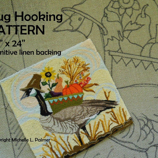 Michelle Palmer Rug Hooking Patterns - Etsy