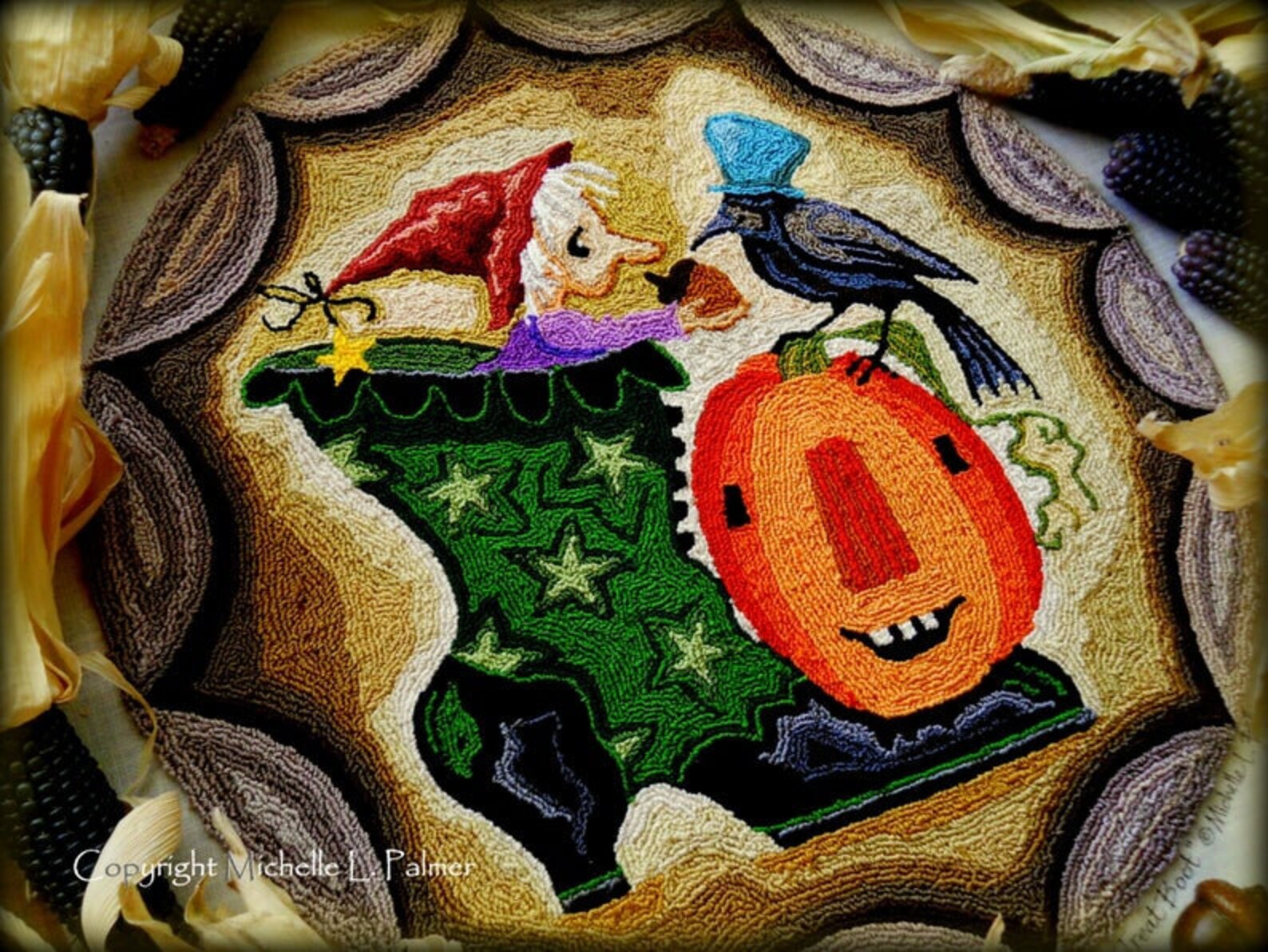 Prim Wool RUG HOOK Hooking PATTERN Hand Drawn 100% Primitive - Etsy