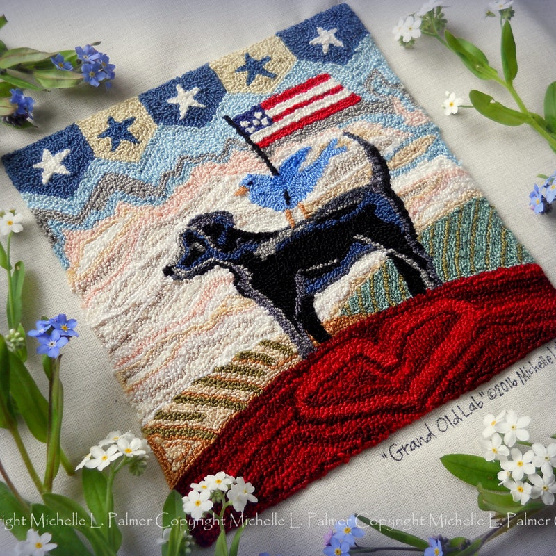 Punch Needle Dog - Etsy