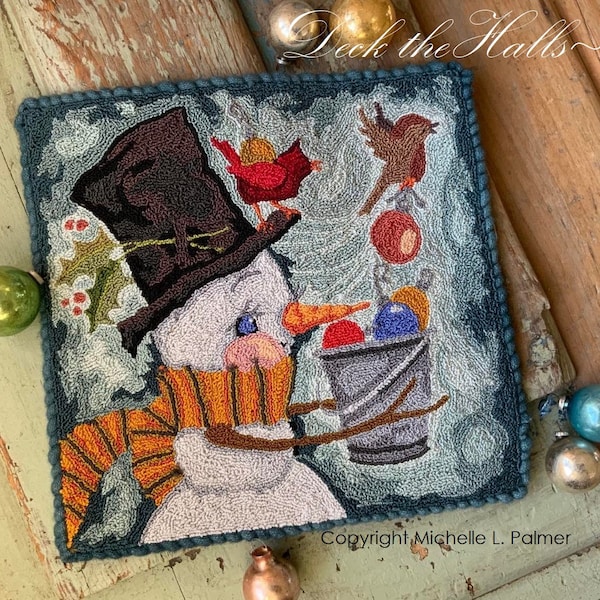 Cardinal Punch Needle Pattern - Etsy