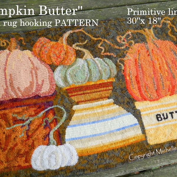 Michelle Palmer Rug Hooking Patterns - Etsy