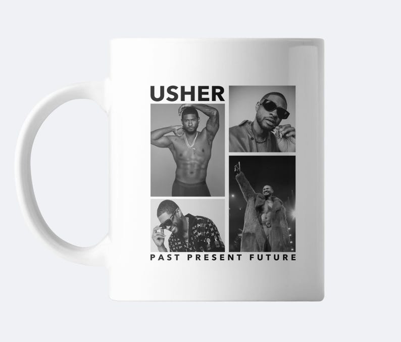 USHER PNG File, High-resolution Digital Download-perfect for Fan Art ...