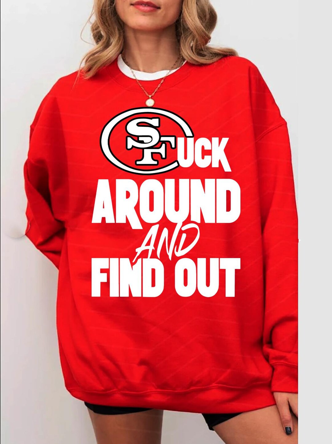 San Francisco 49ers Football Game Day Sweatshirt Gift for SF Niners ...