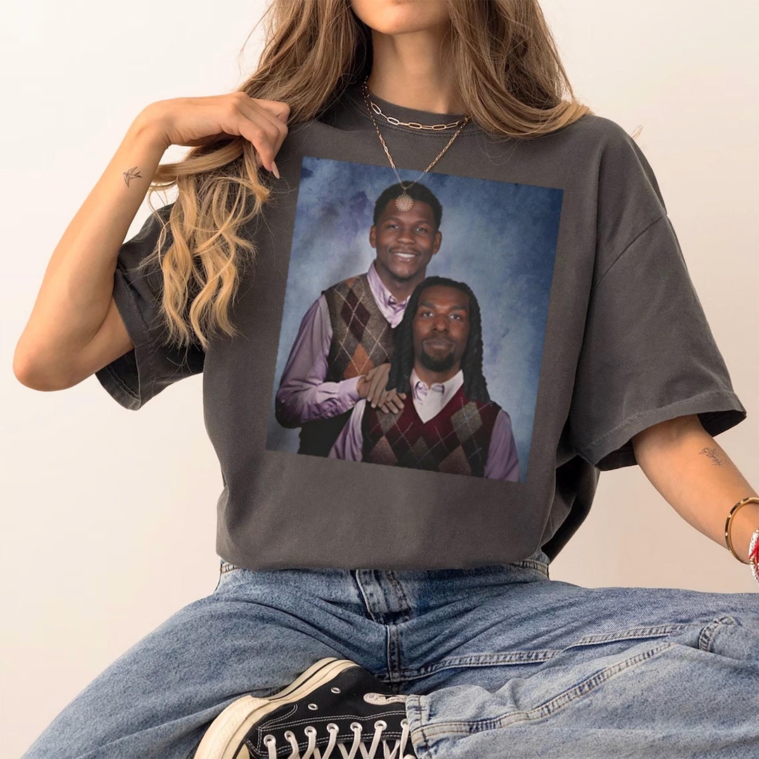 Anthony Edwards Naz Reid Basketball Timberwolves Step Bros Shirt Gift ...