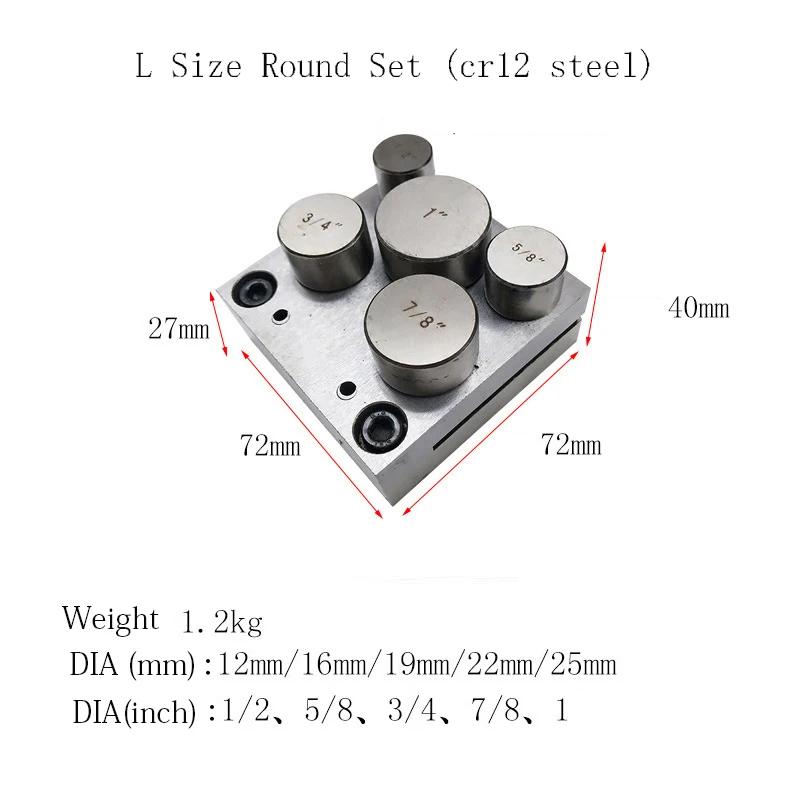 1set Jewelry Metal Sheet Disc Cutter, Punching Jeweler Tool, Cutting ...
