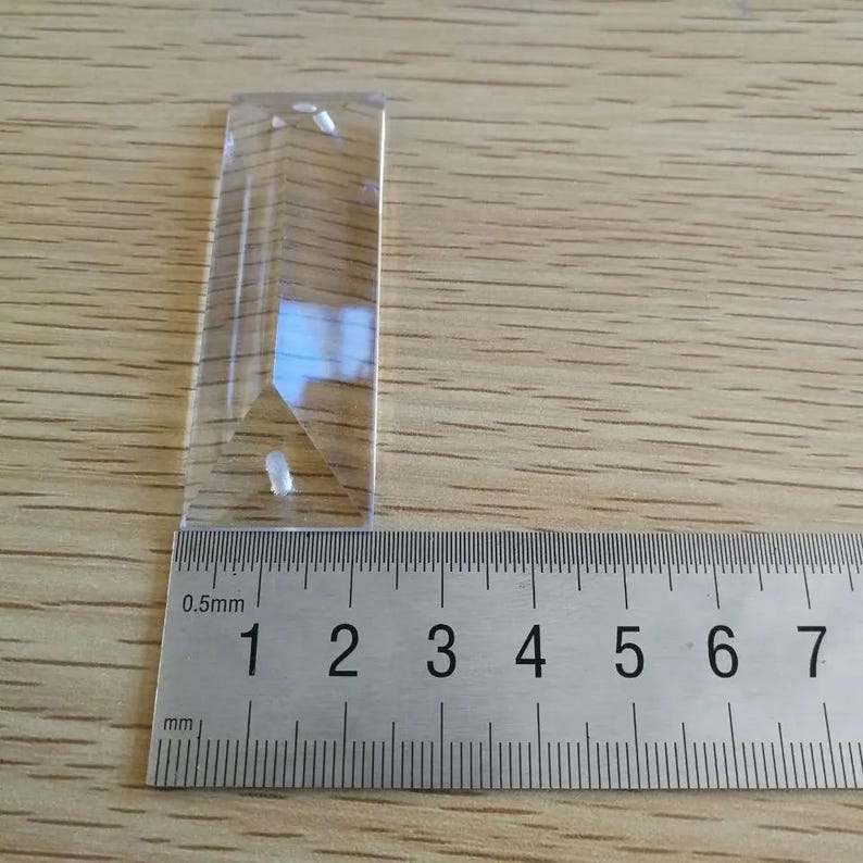 Crystal Prism, K9 Glass Rectangle, Various Sizes, Hanging Chandelier ...