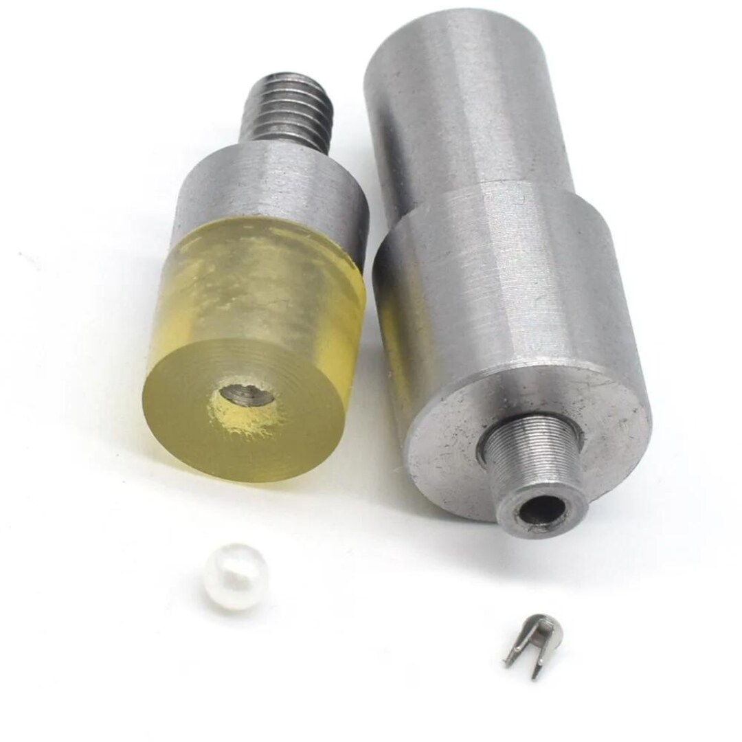 Pearl Buttons Mold, Revit Cap Installer, Strong, 1 Set, for DIY Craft ...