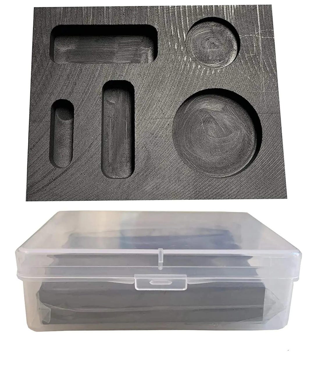 Jewelry Making Scrap Refining Tool Silver Ingot Casting Mold 1/2 Troy ...