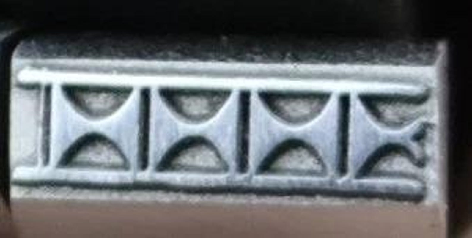 Jewelry Metal Stamping, Edge Pattern, Durable, Reusable Punch, for DIY ...