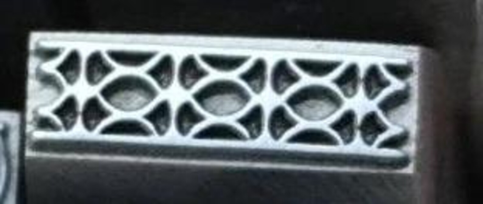 Jewelry Metal Stamping, Edge Pattern, Durable, Reusable Punch, for DIY ...