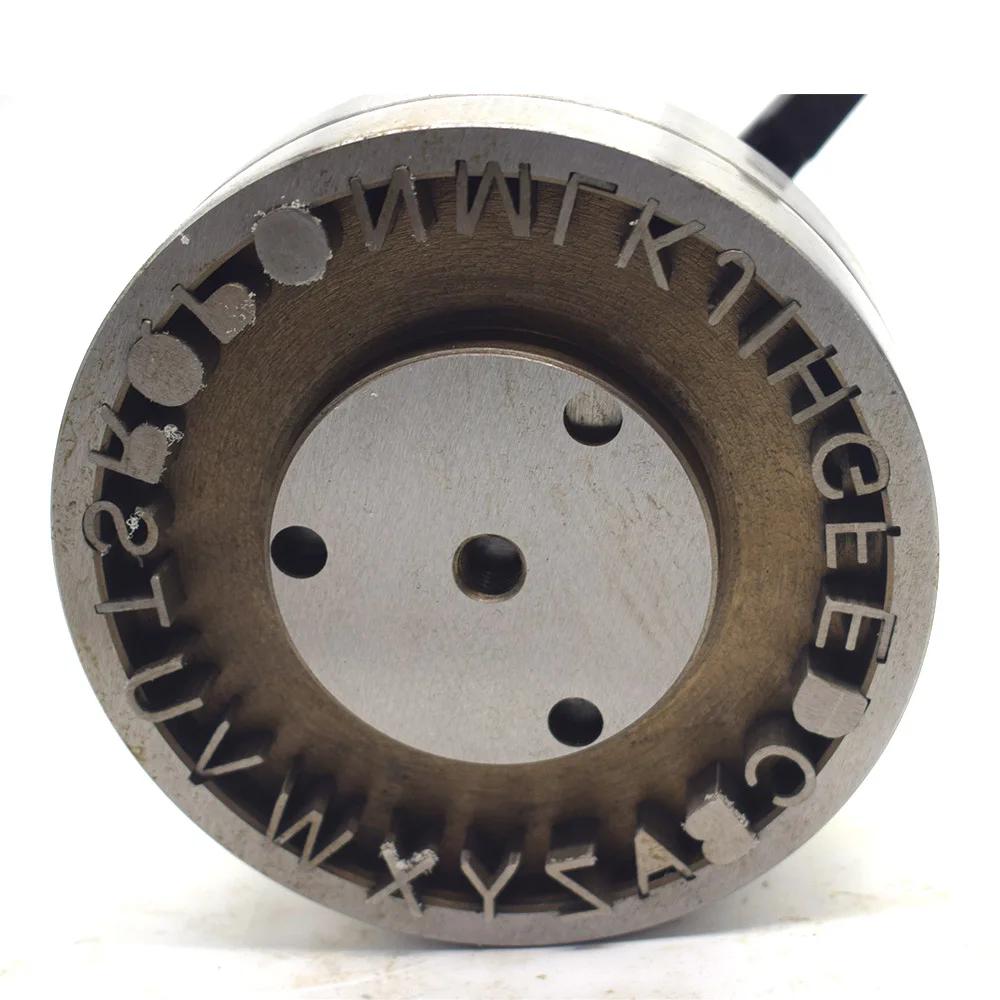 Letter Shape Jewelers Disc Cutter, 26 Punch Set, Metal Mold Cutting ...