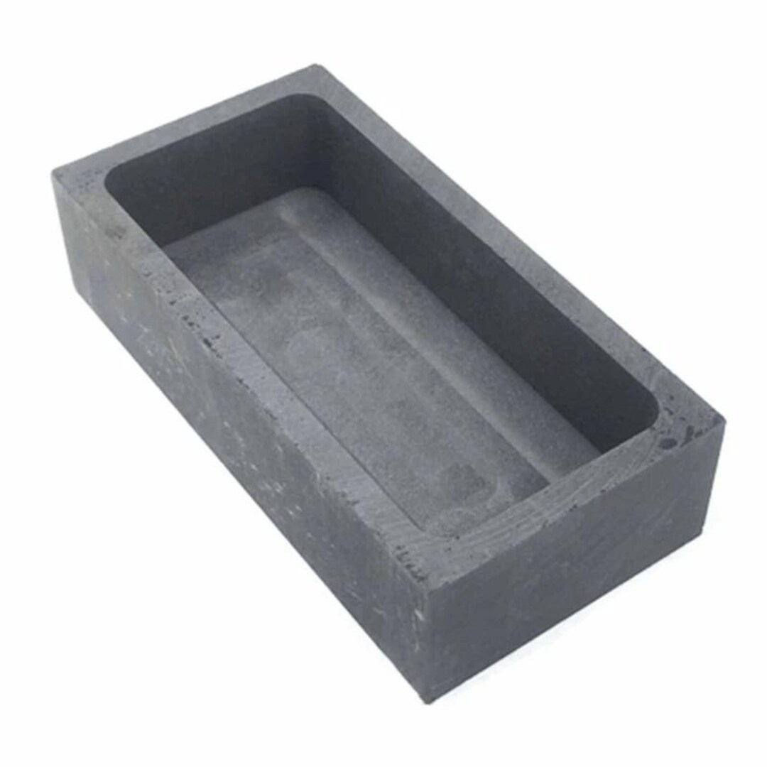 Ingot Crucible Mold, Heavy-duty, Reusable, for Silver Brass Aluminum ...