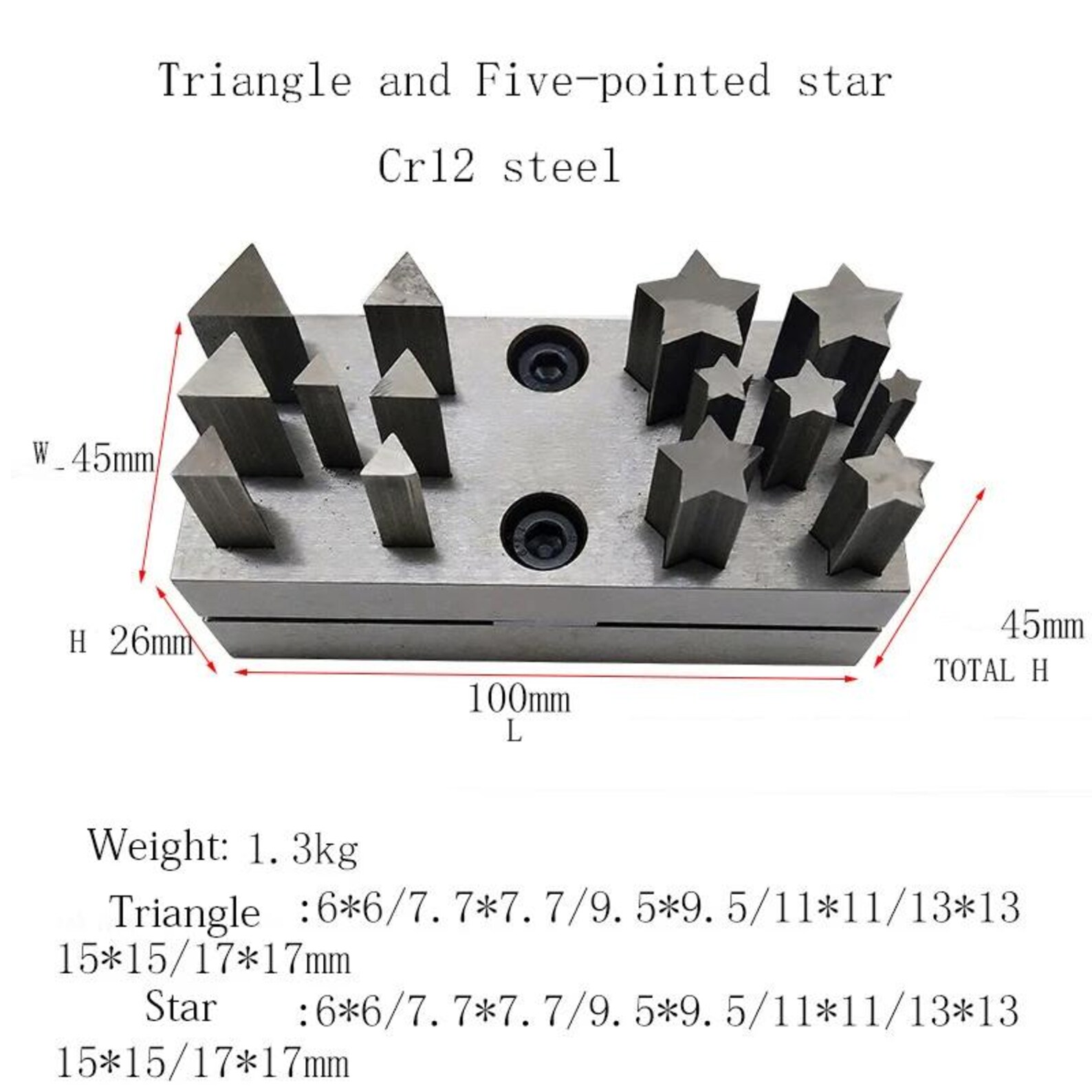 1set Jewelry Metal Sheet Disc Cutter, Punching Jeweler Tool, Cutting ...