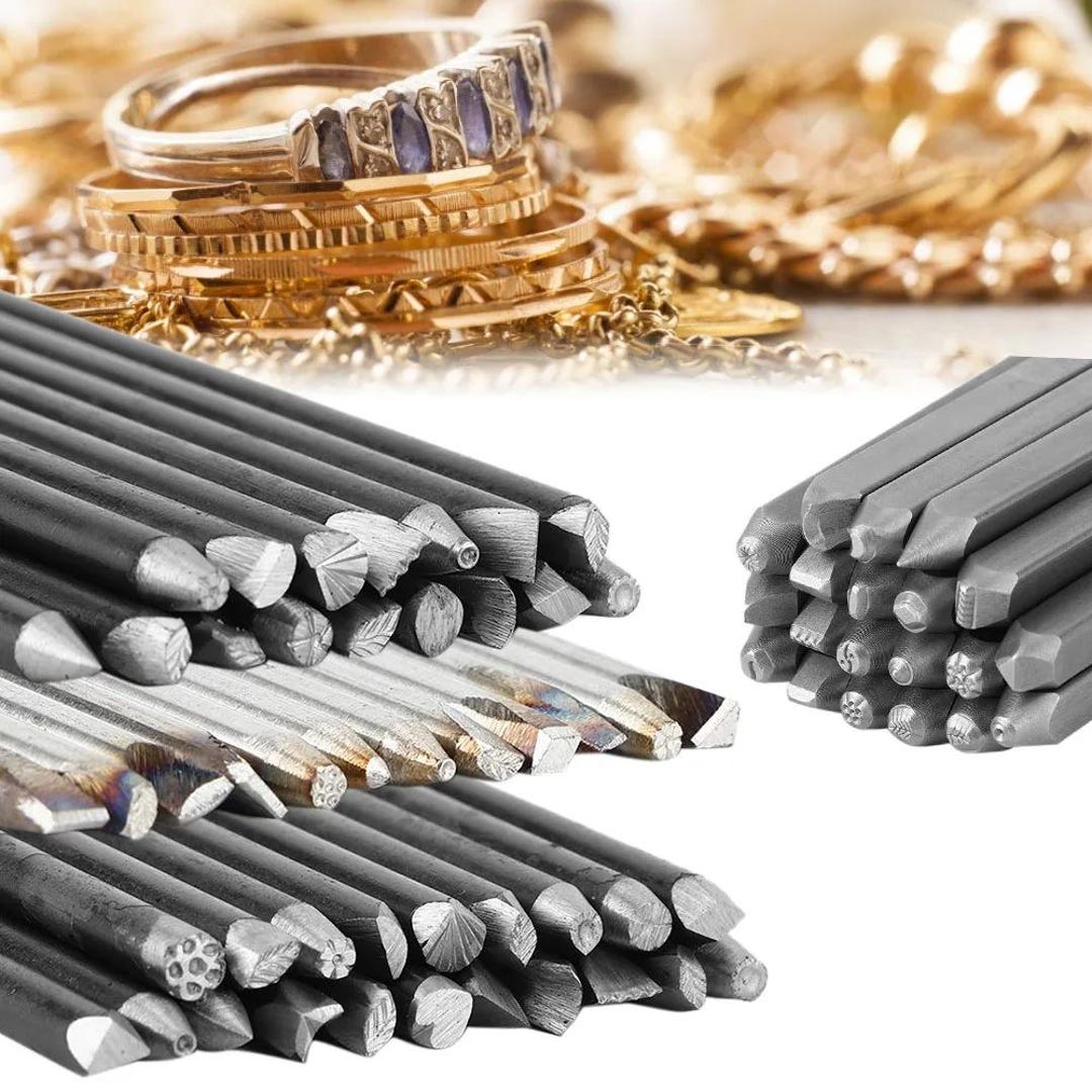Jewelry Anvil Chisel Toolkit, 16/20pcs, Metalworking DIY Forming ...