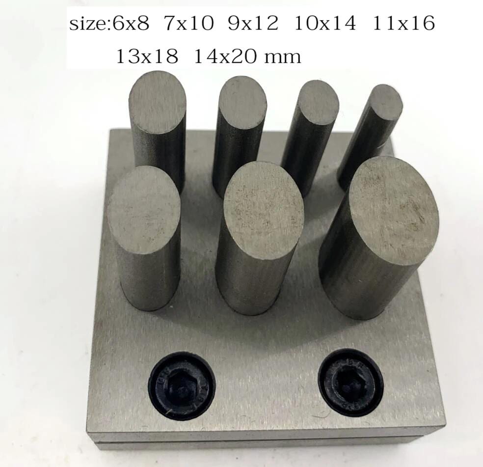 Jewelry Sheet Metal Disc Cutter Set, Metal Mold Cutting Punching, Cross ...