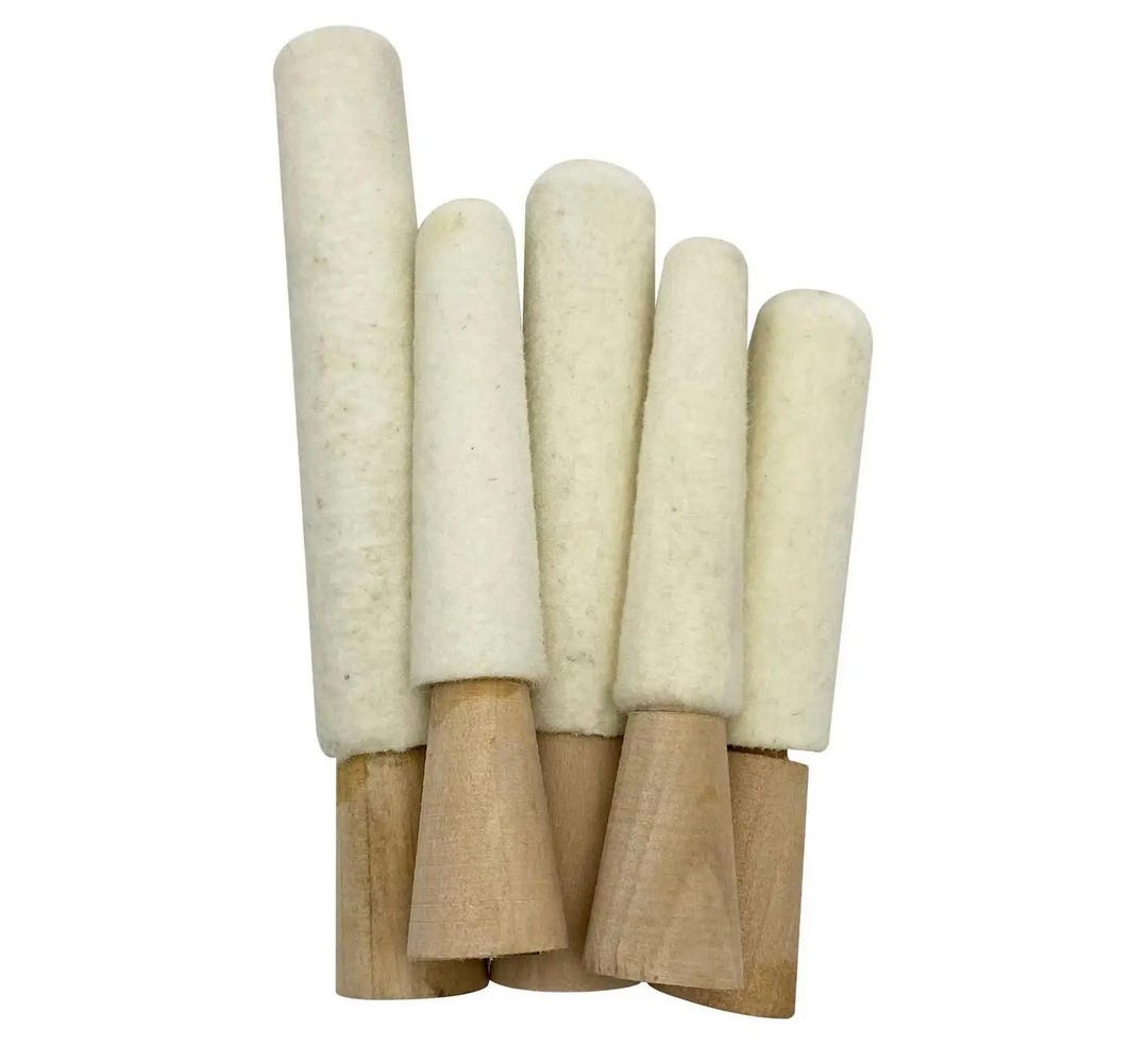 Inside Ring Polishing Stick, Felt Polishing Buffing Rod, Jewelry Making ...