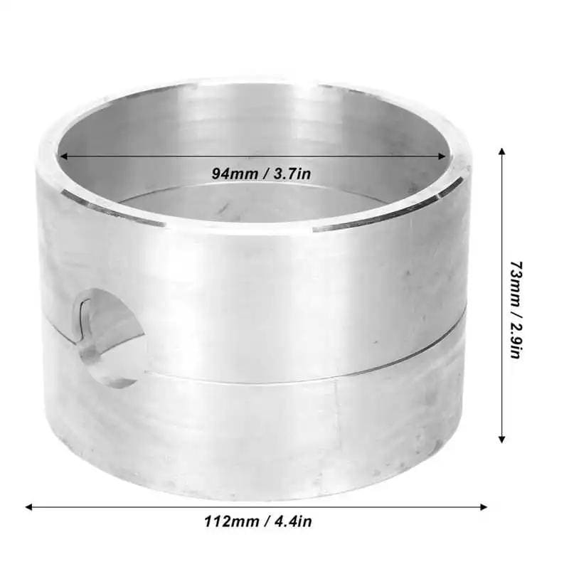 Sand Casting Mold Box, Aluminum Alloy Cylindrical Casting Mold for DIY ...