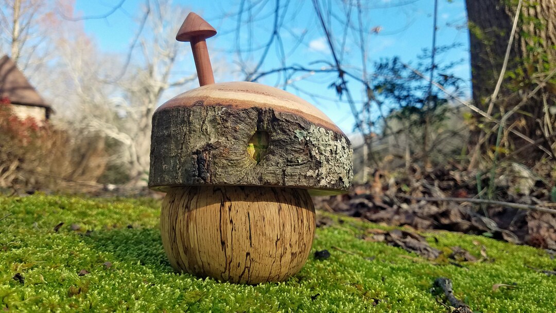 Enchanted Mushroom Fairy House (trinket Box) of the Forest Fae - Etsy