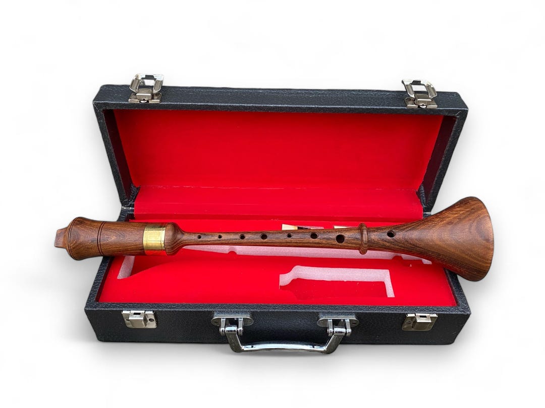 Rosewood Small A RAUSCHPFEIFE Wooden Medieval Shawm Instrument | Zourna ...