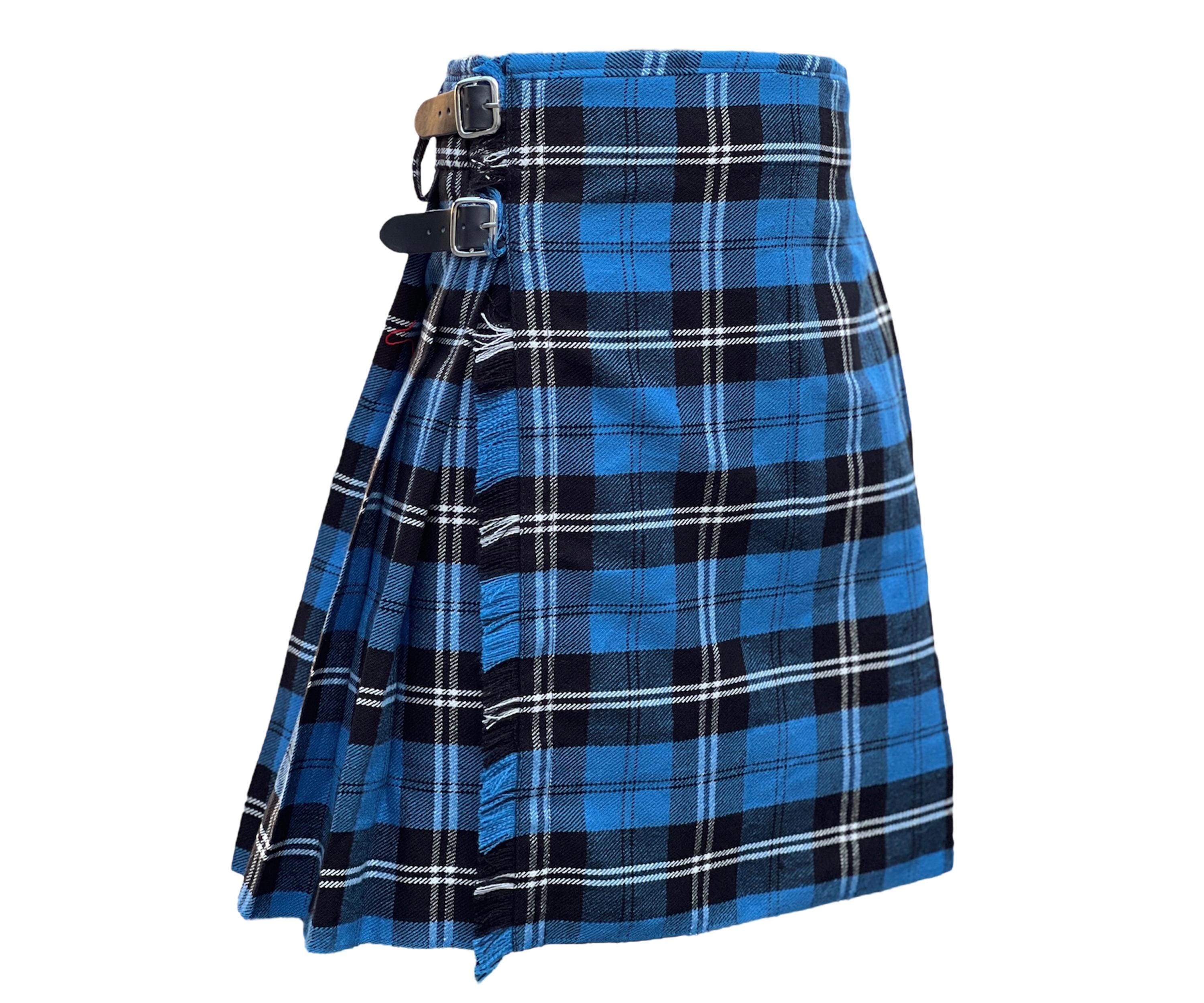 Scottish 5 Yards Tartan Kilts for Men Traditional and Casual Wear Kilts ...