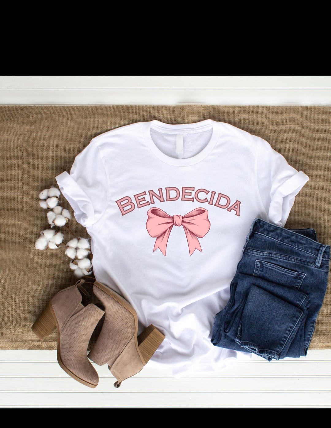 Bendecida Png - Etsy