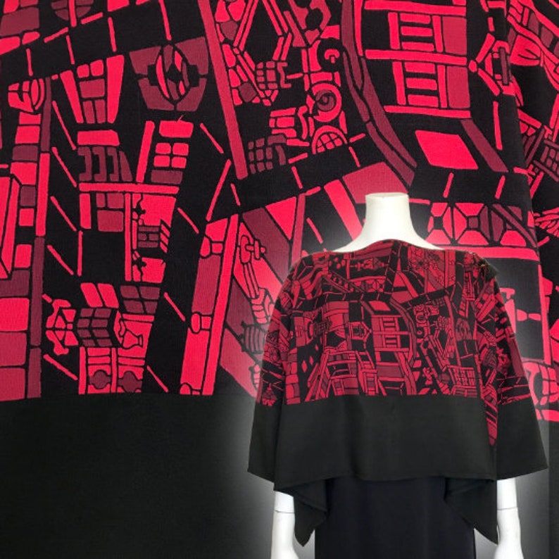 Clearance Final Sale. Upcycled Japanese Kimono – 2-way Origami Shrug ...