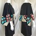 2-way Origami Blouse Shrug Jacket/ Japanese Kimono Re-make/ Up-cycled ...