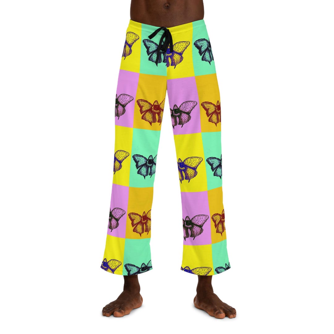 Cozy Men's Pajama Pants, Unique Art Designs, Cool Loungewear Gift ...
