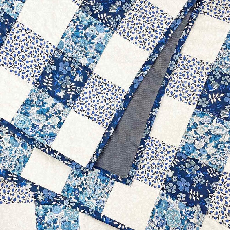 PATTERN : Gingham Patchwork Quilt Sewing Pattern Instant - Etsy