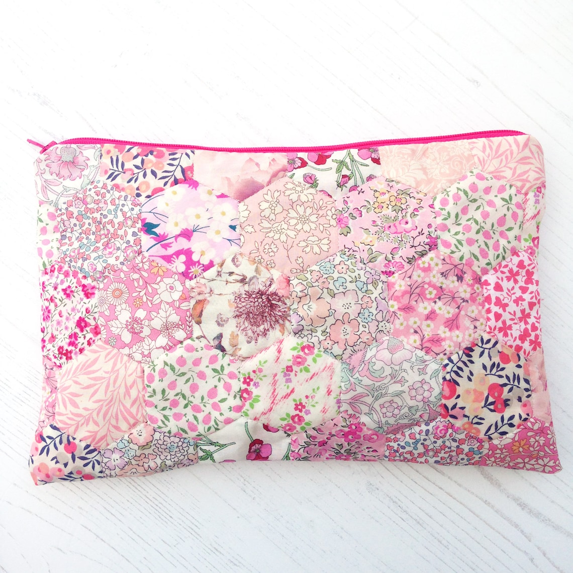 PATTERN : EPP Hexagon Pouch Sewing Pattern Instant Download - Etsy