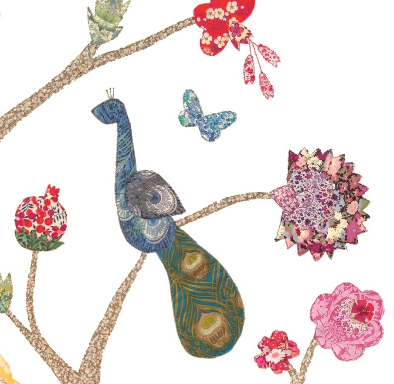 PATTERN : Tree of Life Raw Edge Applique Quilt Pattern Instant Download ...