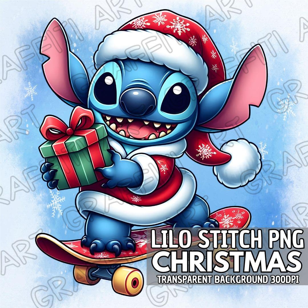 Stitch Png, Merry Christmas Winter PNG, Stitch Sublimation Design ...
