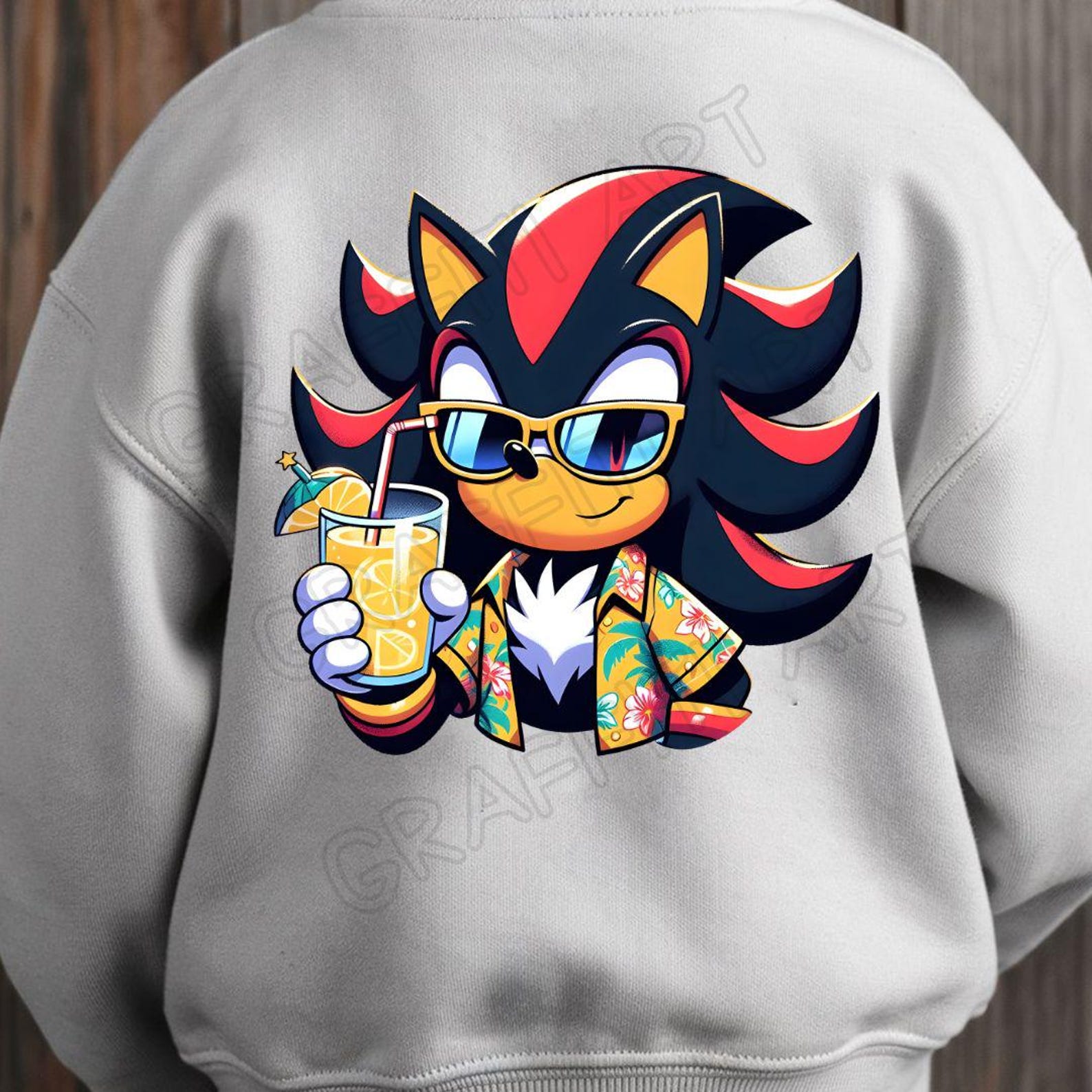 Sonic Summer Vibes PNG: Kids Cartoon Sublimation Design (digital ...