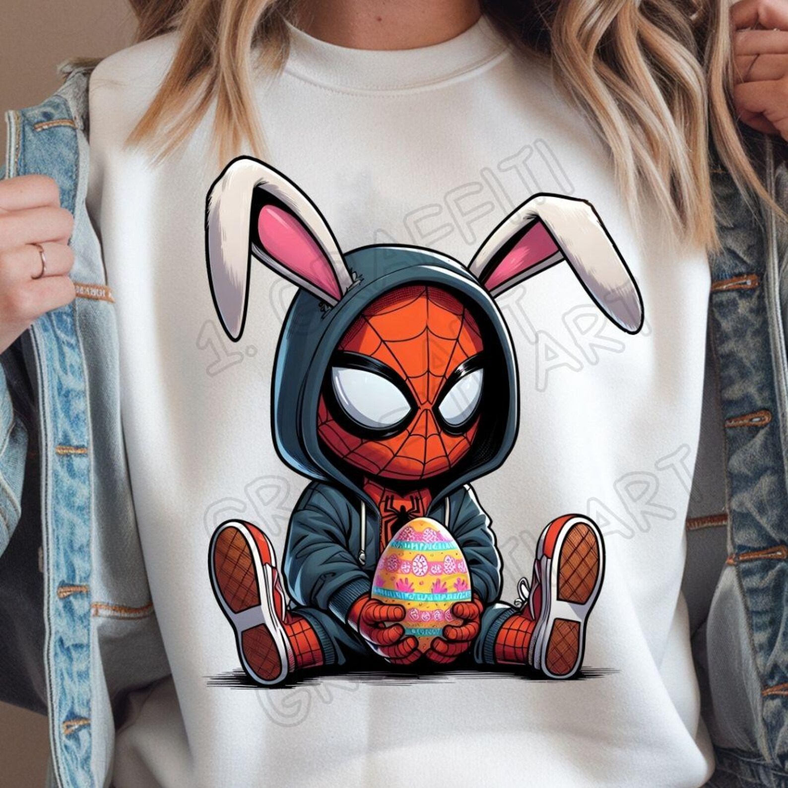 Spidey Easter PNG: Kawaii Superhero Clipart (digital Download) - Etsy