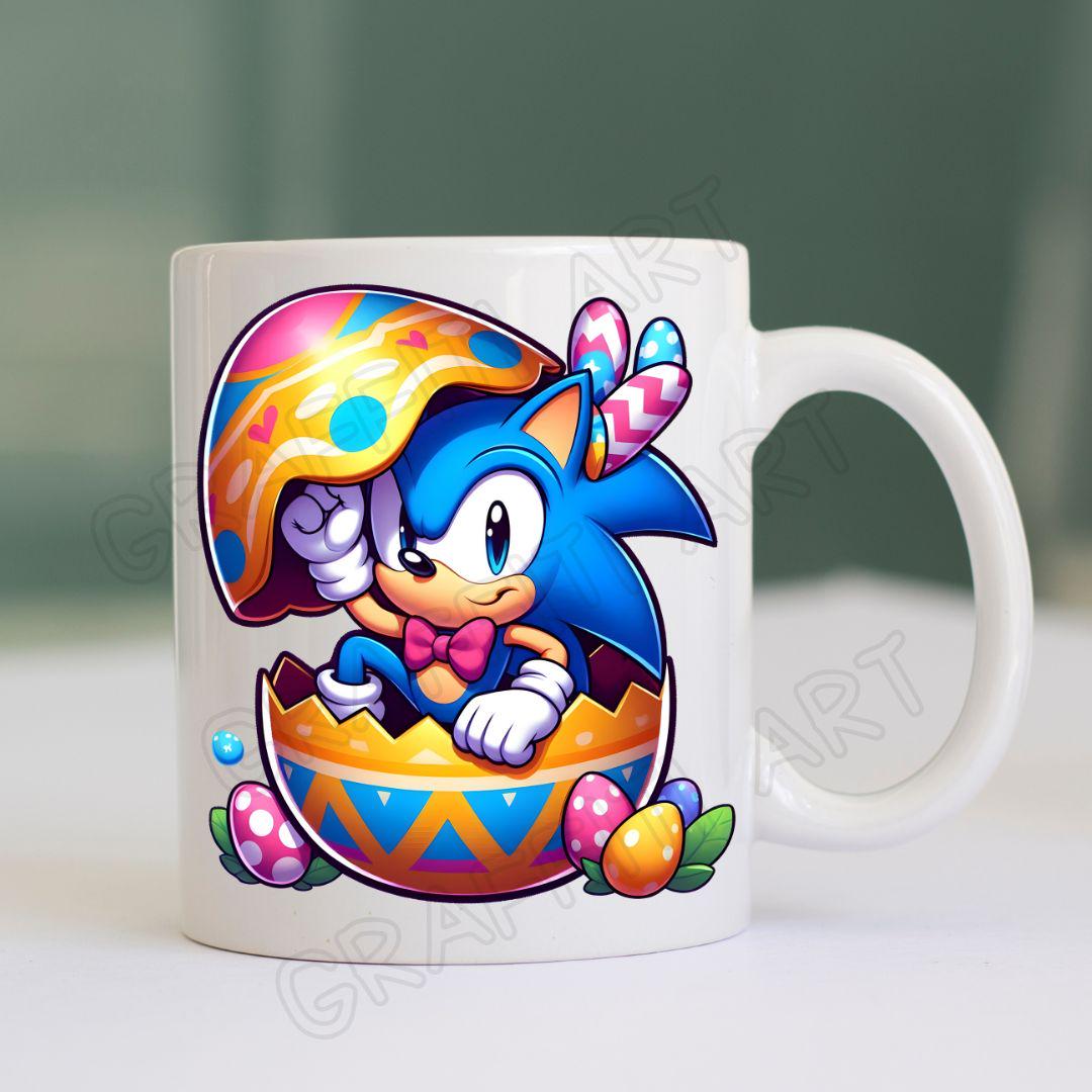 Sonic Easter PNG: Kawaii Cartoon Clipart (digital Download) - Etsy