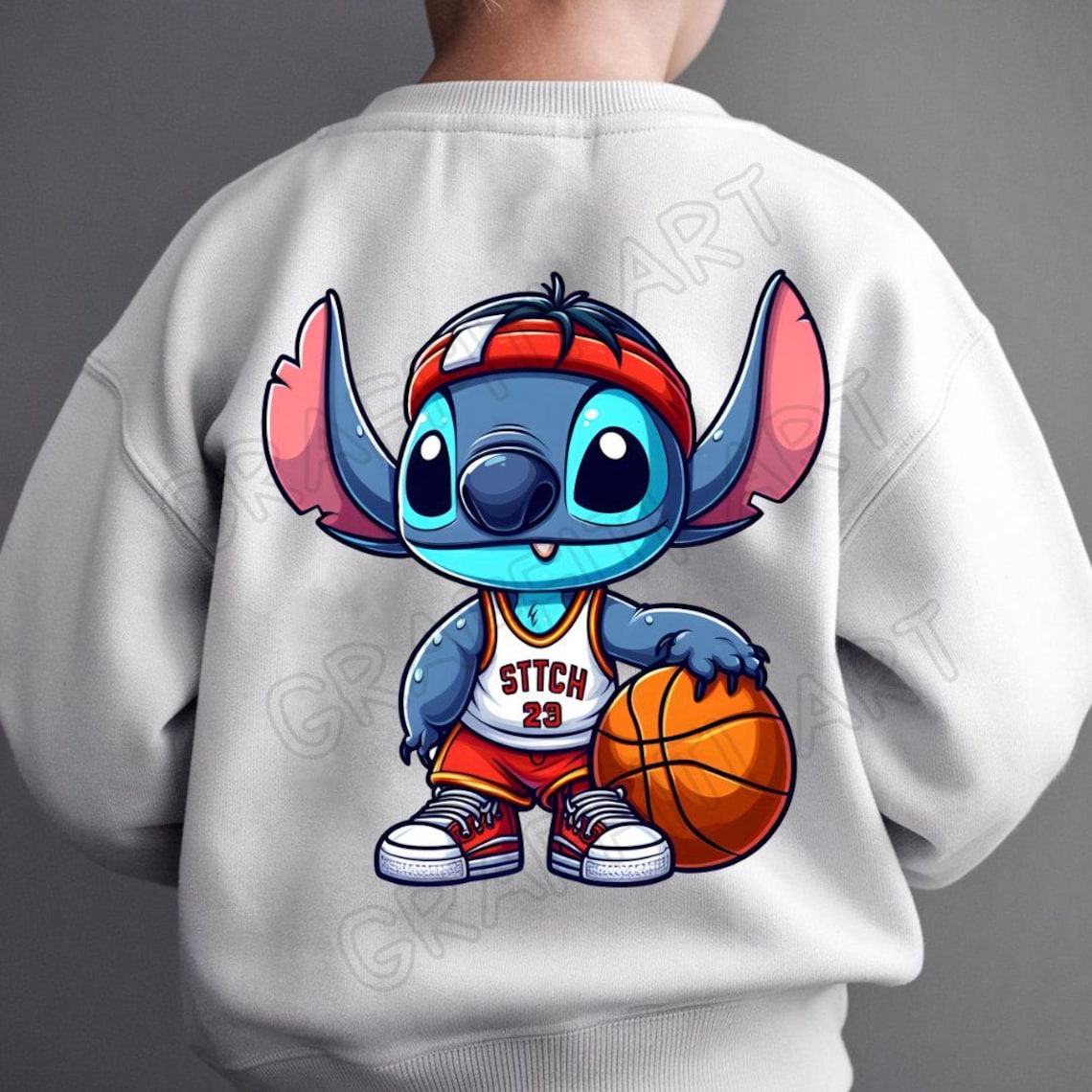 Stitch Basketball PNG: Lilo & Stitch Sports Clipart (digital Download ...