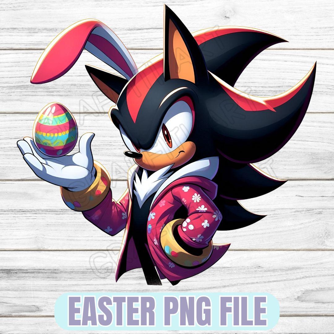 Sonic the Hedgehog Easter PNG, Kawaii Easter PNG, Sonic Easter Shirt ...