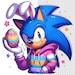 Sonic Easter PNG: Hedgehog With Bunny Ears (digital Download) - Etsy