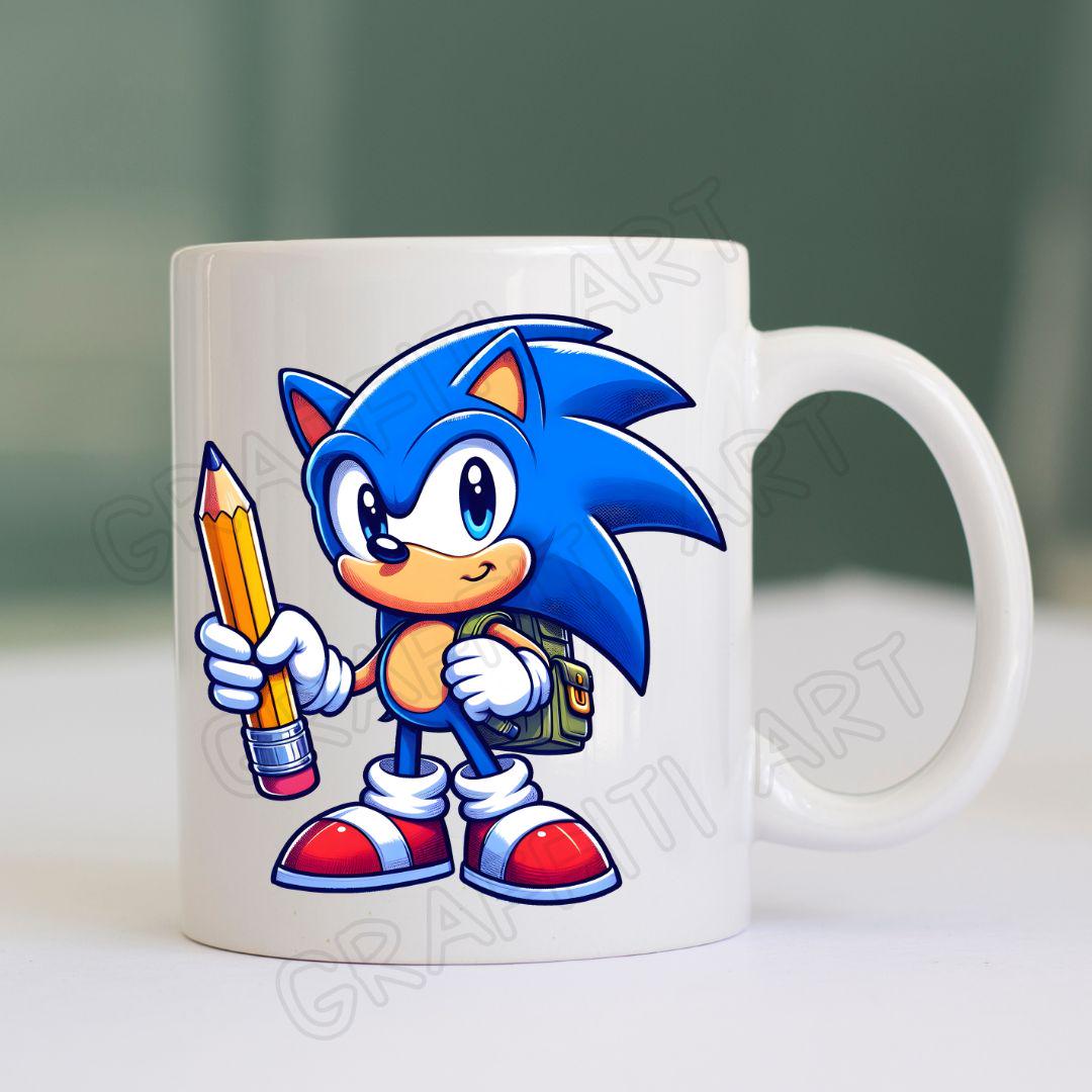 Sonic the Hedgehog PNG: Last Day of School Clipart - Etsy