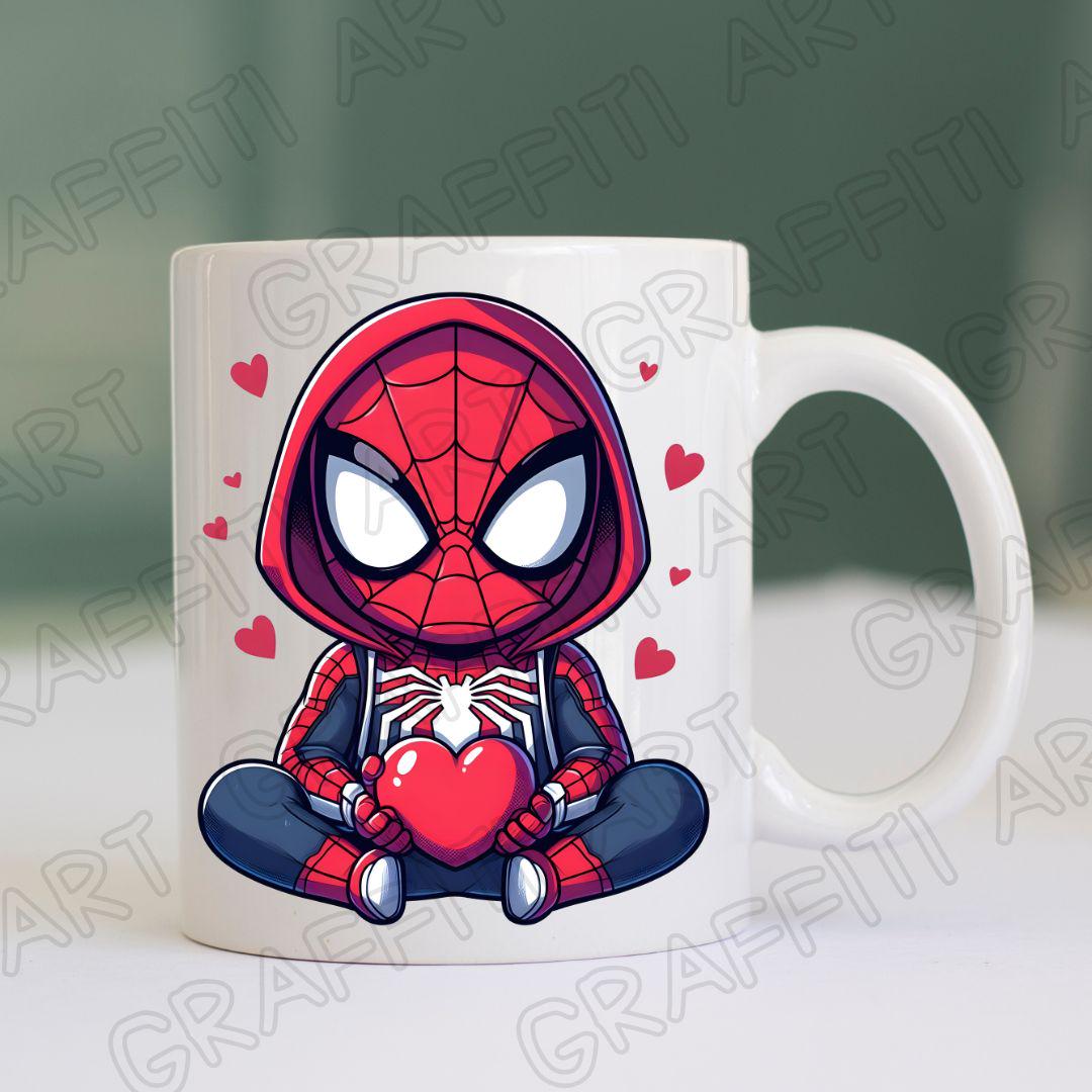 Spiderman Valentine PNG: Kids Cartoon Superhero (digital Download) - Etsy