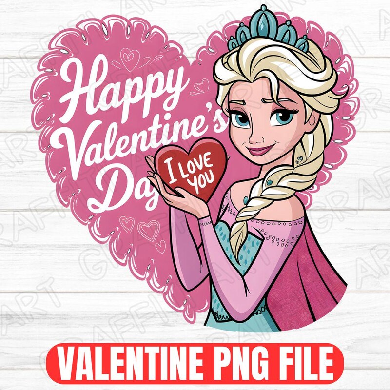 Frozen Valentines - Etsy