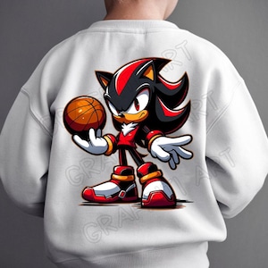 Sonic the Hedgehog Basketball PNG, Sonic Basketball Shirt Sublimation ...