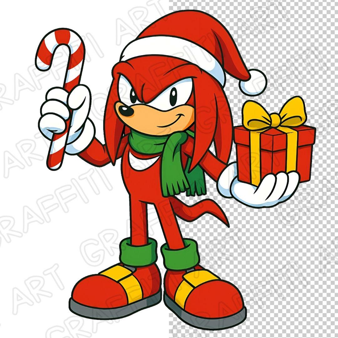 Christmas Sonic Hedgehog PNG Bundle: Cartoon Clipart for DIY Crafts - Etsy