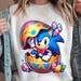 Sonic the Hedgehog Easter PNG, Sonic Easter Shirt Sublimation Design ...