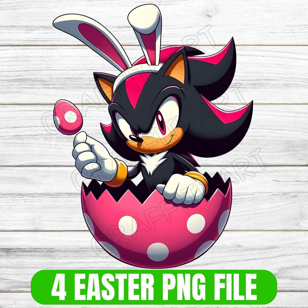 Sonic Easter PNG, Sonic the Hedgehog Easter PNG, Sonic Easter Shirt ...
