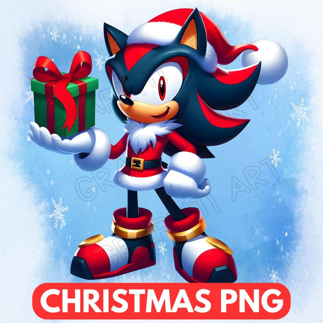 Christmas Sonic the Hedgehog PNG , Sonic the Hedgehog Clip Art Png ...