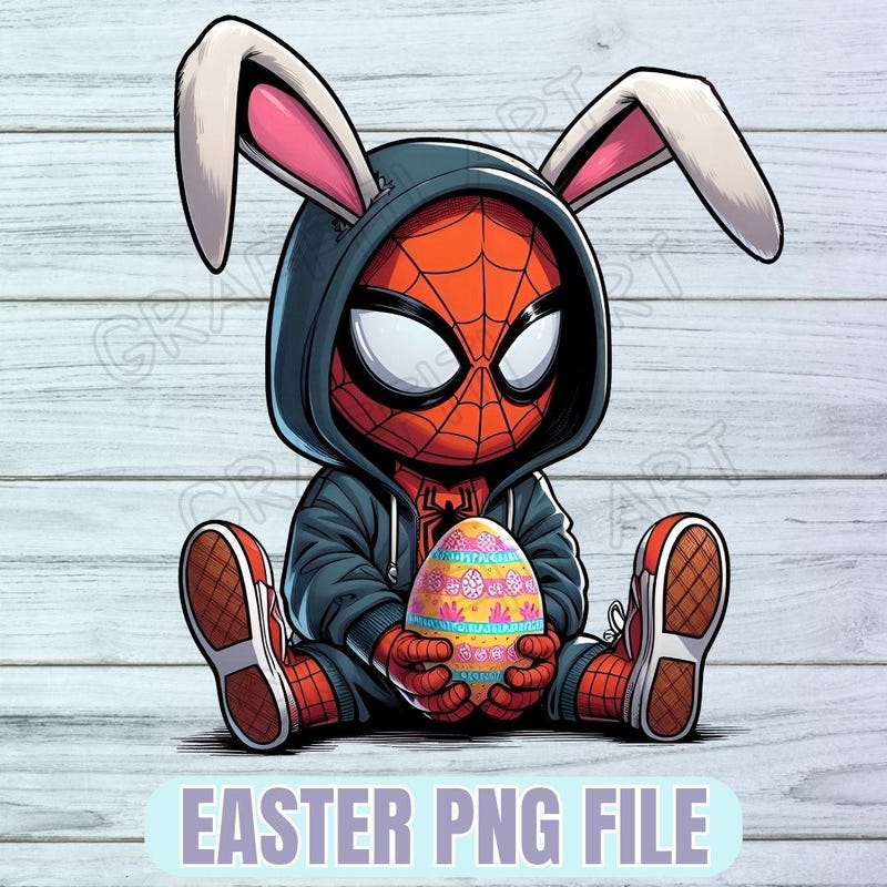 Spiderman Easter - Etsy