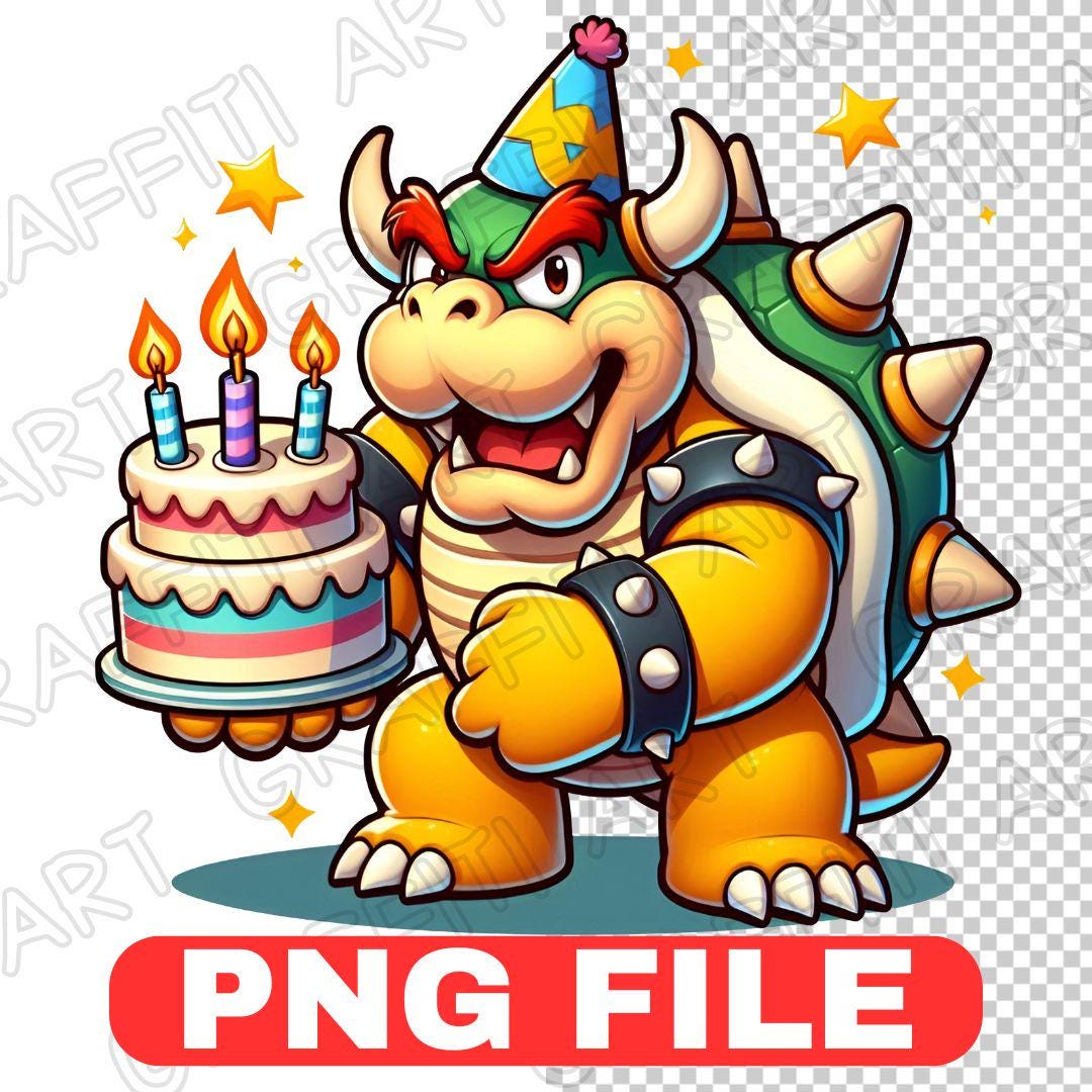 Super Mario Birthday Png,kids Cartoon Birthday Png,super Mario Birthday ...