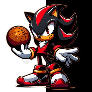 Sonic the Hedgehog Basketball PNG, Sonic Basketball Shirt Sublimation ...