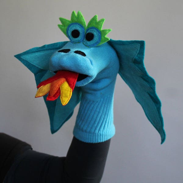 Realistic Dragon Puppet - Etsy